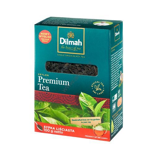 Herbata Dilmah Ceylon premium tea czarna liściasta 100g Herbata Dilmah Ceylon premium tea czarna liściasta 100g